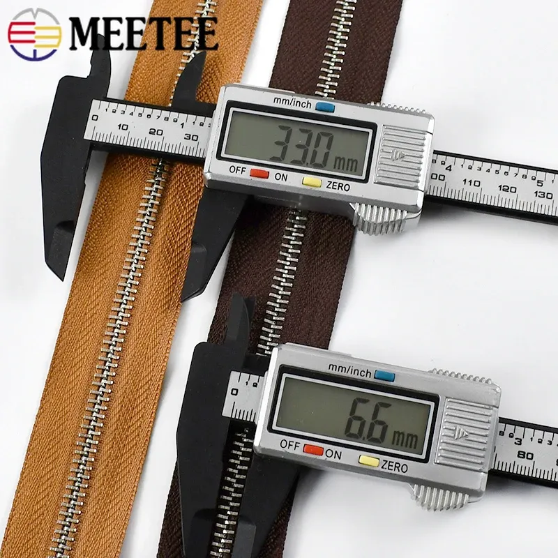 Metallic 7 zipper for Sewing, DIY, Backpack, Sport Coat, Clothes ...