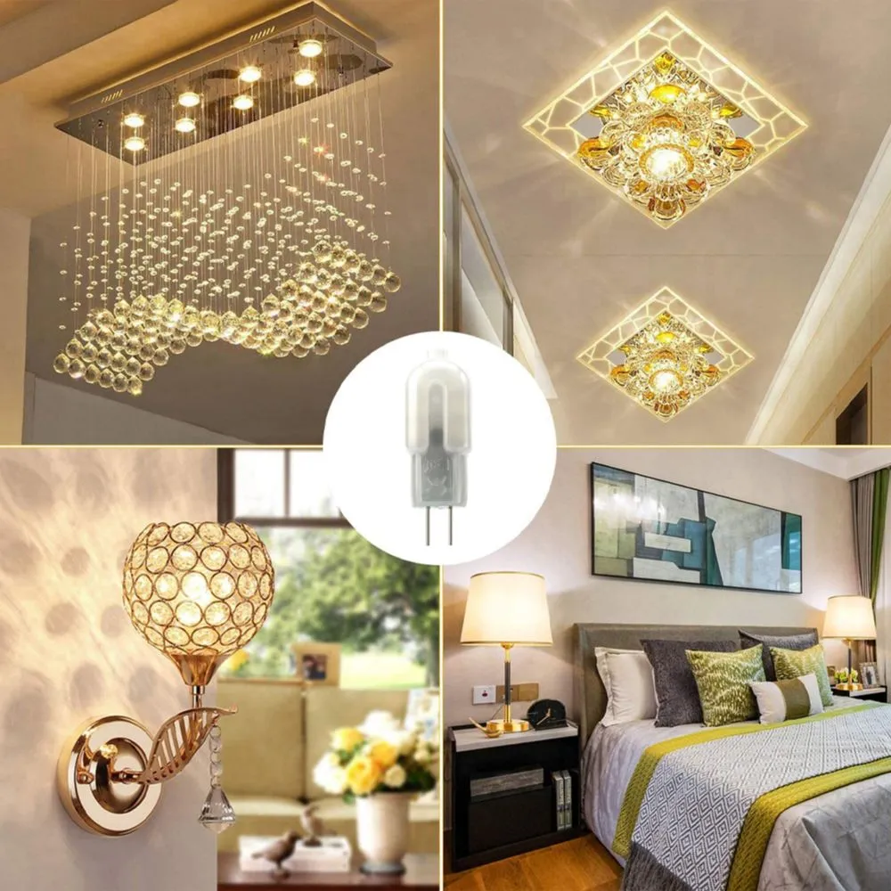 G4 LED Light Bulb 3W AC12V/220V Tube for Chandelier Spotlight Table ...