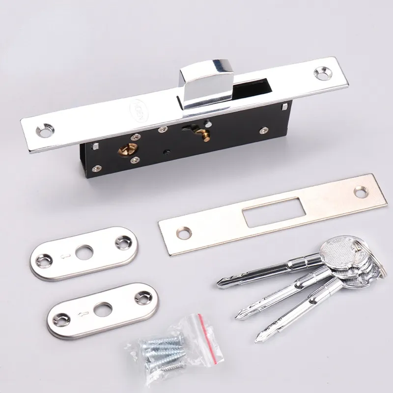 Sliding Closet Door Lock, Aluminum Alloy Sliding Door Lock With Built ...