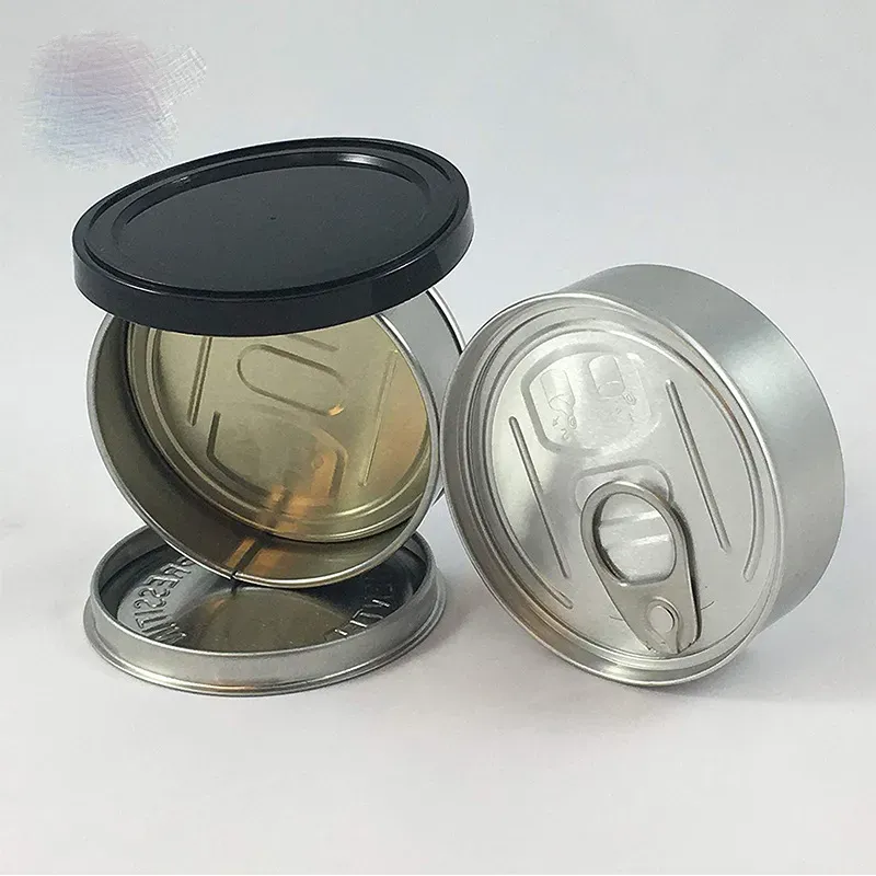 Hand-Sealed Airtight Tin Cans with Hoop Ring for Dry Herb Flower ...