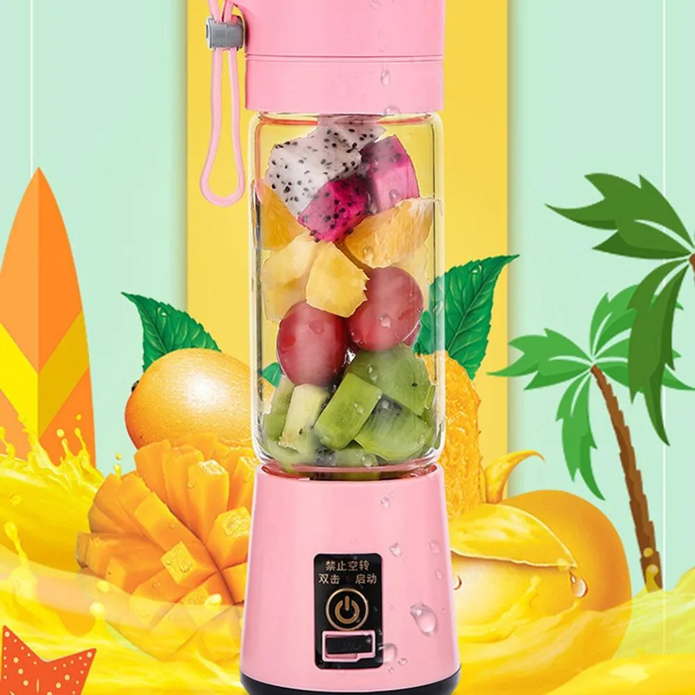 Fresh Juice Mini Blender: Portable, Fast & Rechargeable Handheld Juice ...