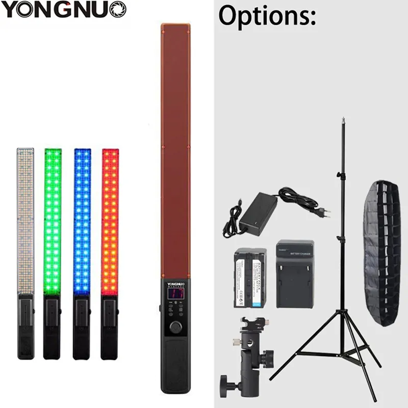 Yongnuo YN360 LED ICE Stick Video Light Handheld Bi-color 3200K-5500K ...