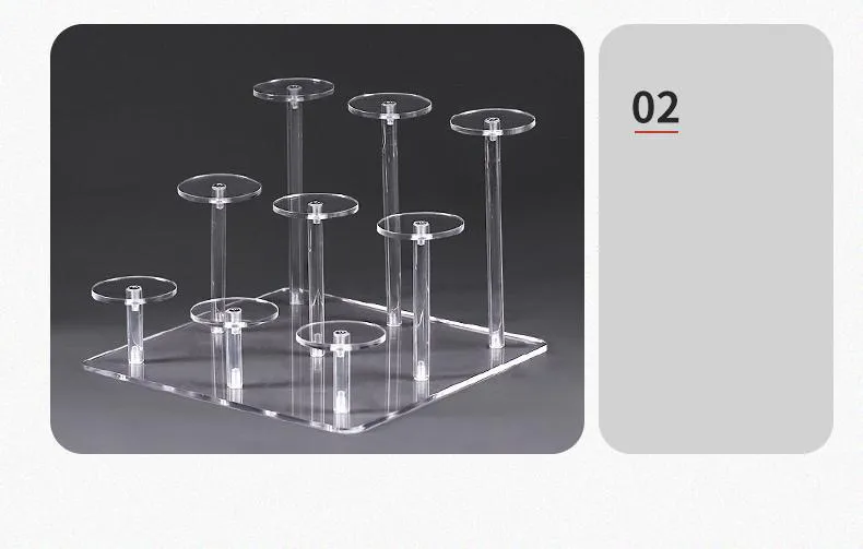 Acrylic acrylic display stands for Amiibo Funko Pop Figures Doll Toy ...
