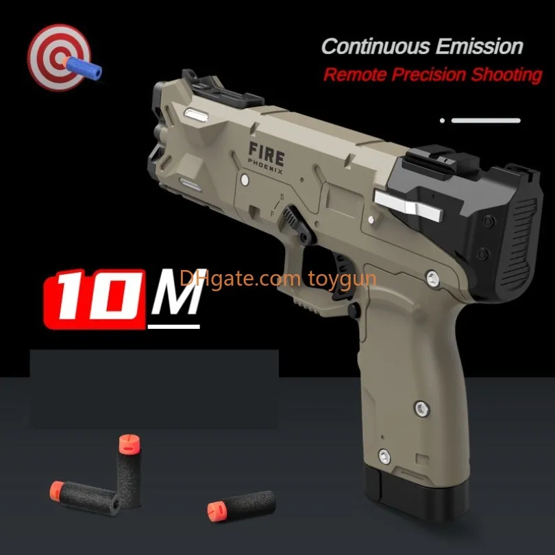 Fire Phoenix Soft Bullet Toy Gun - Blowback Foam Dart...