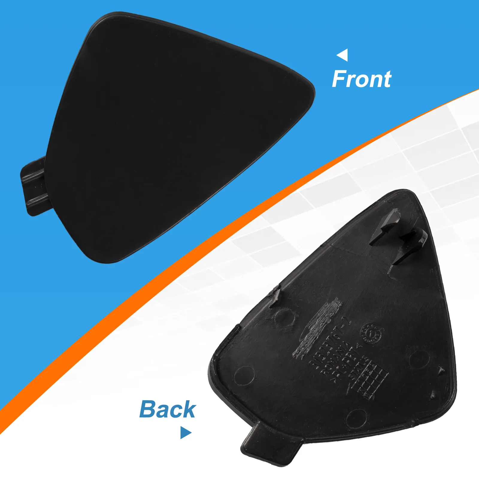 Volvo xc60 front bumper tow eye cover store