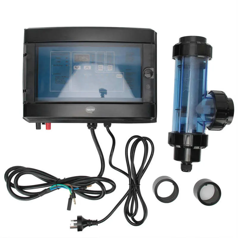 100W Electrolytic Salt Chlorinator Generator for Swimming Pool/SPA with ...
