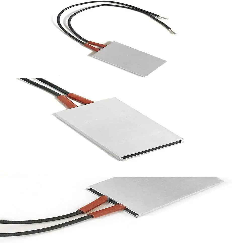 12V Heating Element with Thermostat: 35x21mm PTC Aluminum Outdoor ...