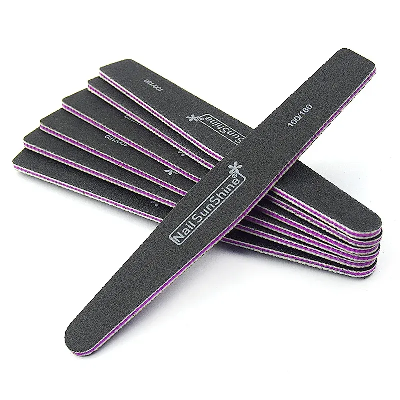 Black Diamond Nail Files | 100/180/240 Grit | Sandpaper for Gel ...