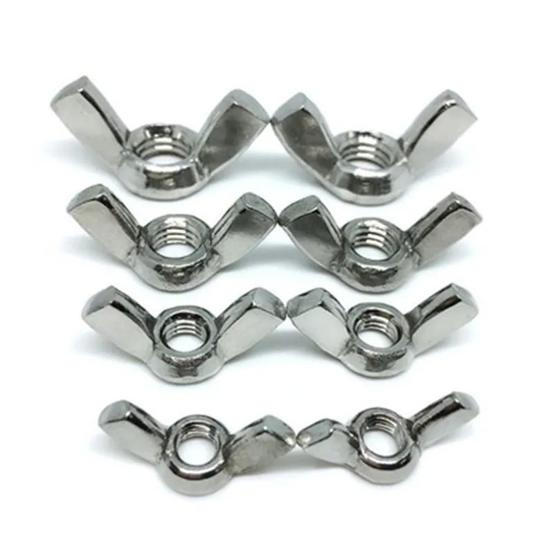 Galvanized Butterfly Nuts & Bolts: M3 M12 Hand Screw Bolts For DIY ...