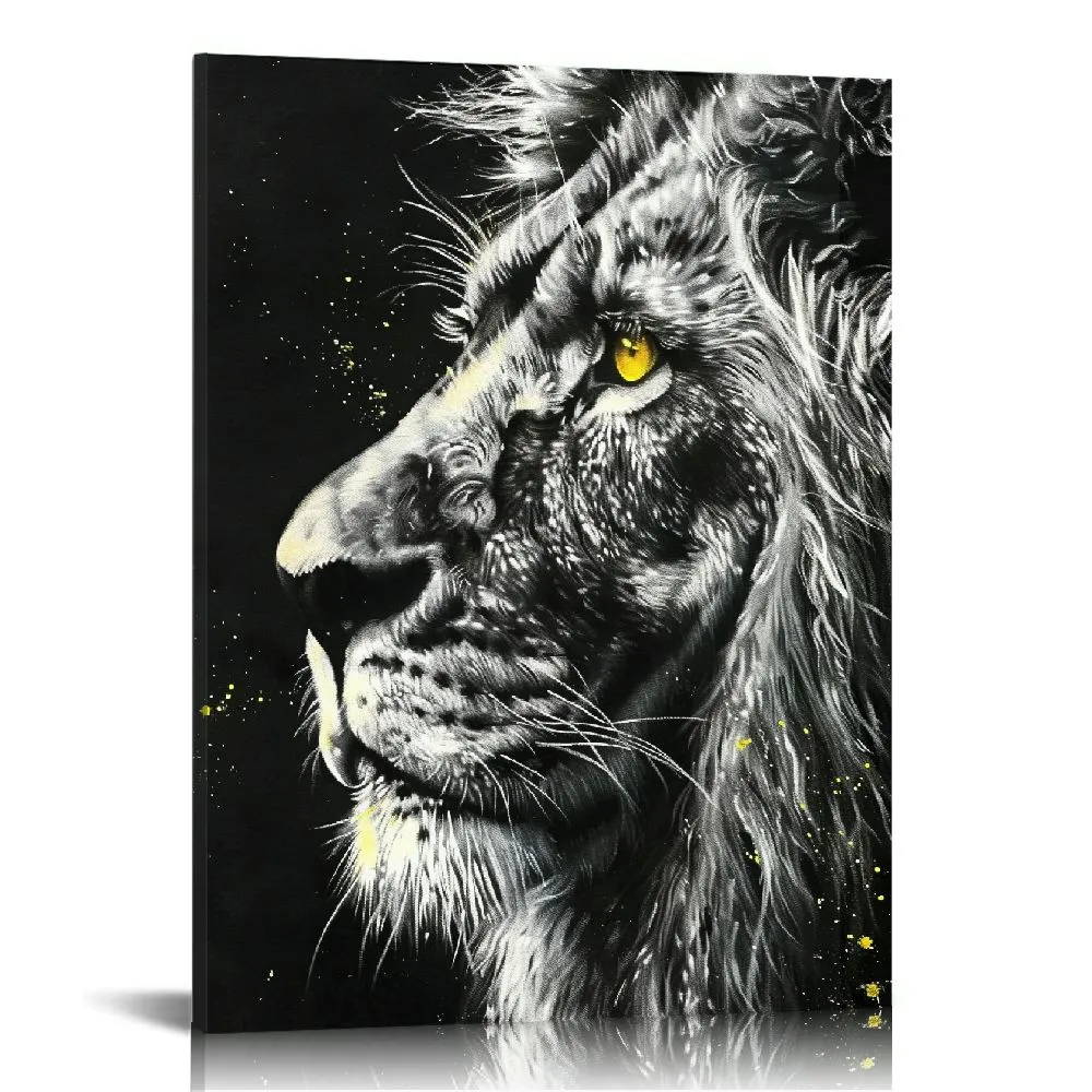lion canvas