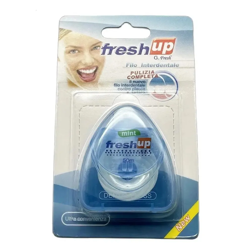 Blue Box 12 Rolls Dental Floss Brackets Braces Crown Bridges Cleaner ...