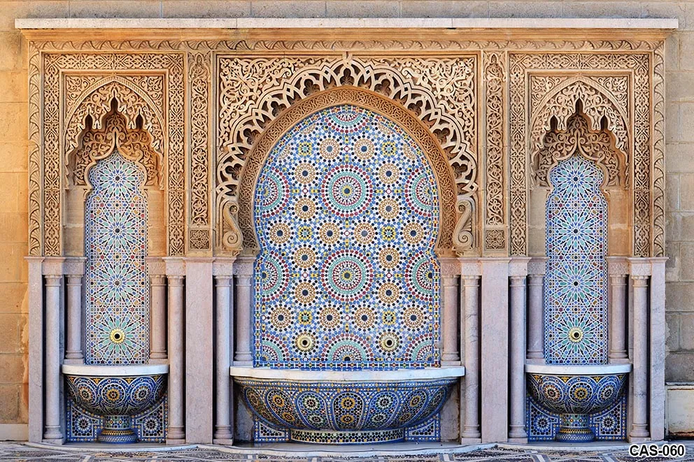 Party Photo Backdrops: Arabian Palace Night Scene Photography ...