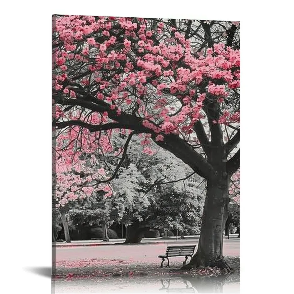 cherry tree wall art