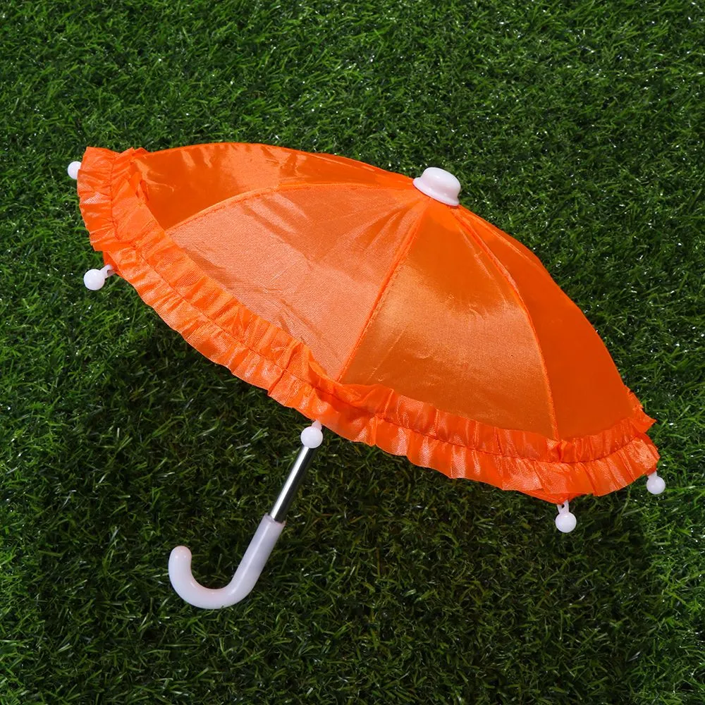 Charming Mini Umbrella Toy: Colorful Craft Umbrellas For Dolls ...
