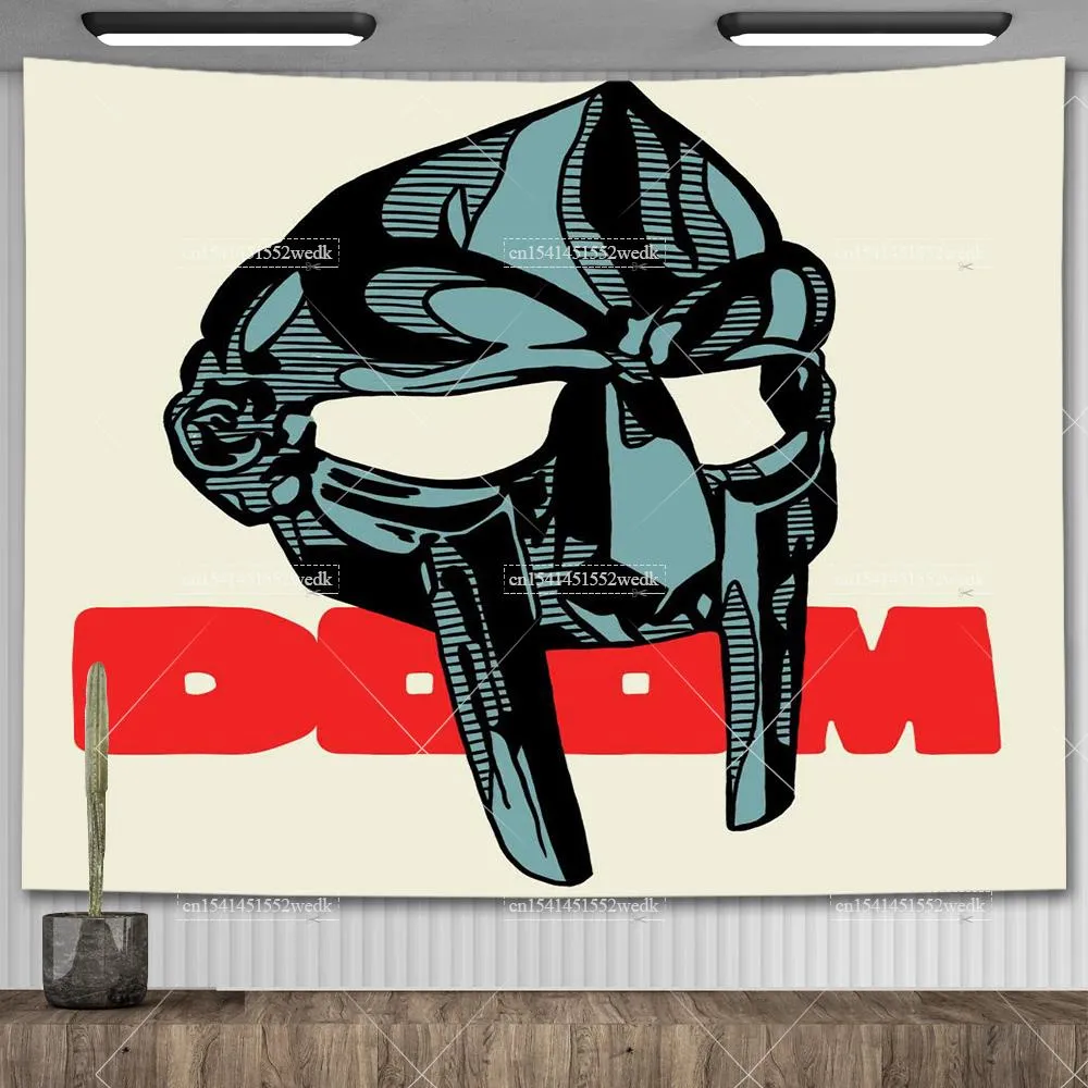 Papel Tapiz De Mf Doom MF Doom Bandera Americana Hip Hop Cantante