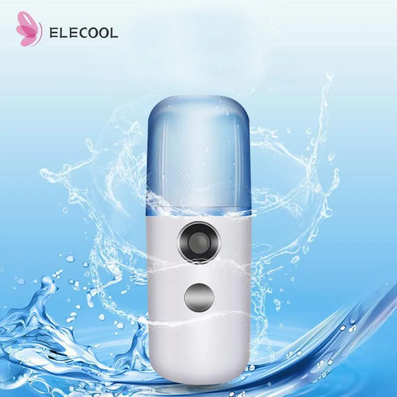Portable Facial Steamer USB Mist Sprayer for Face Skin Moisturizer Cool ...