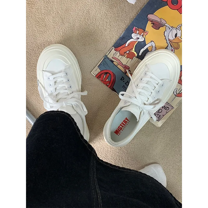DHgate.com:Canvas Cloudwalker Sneakers: Breathable Thick-Soled Shoes ...