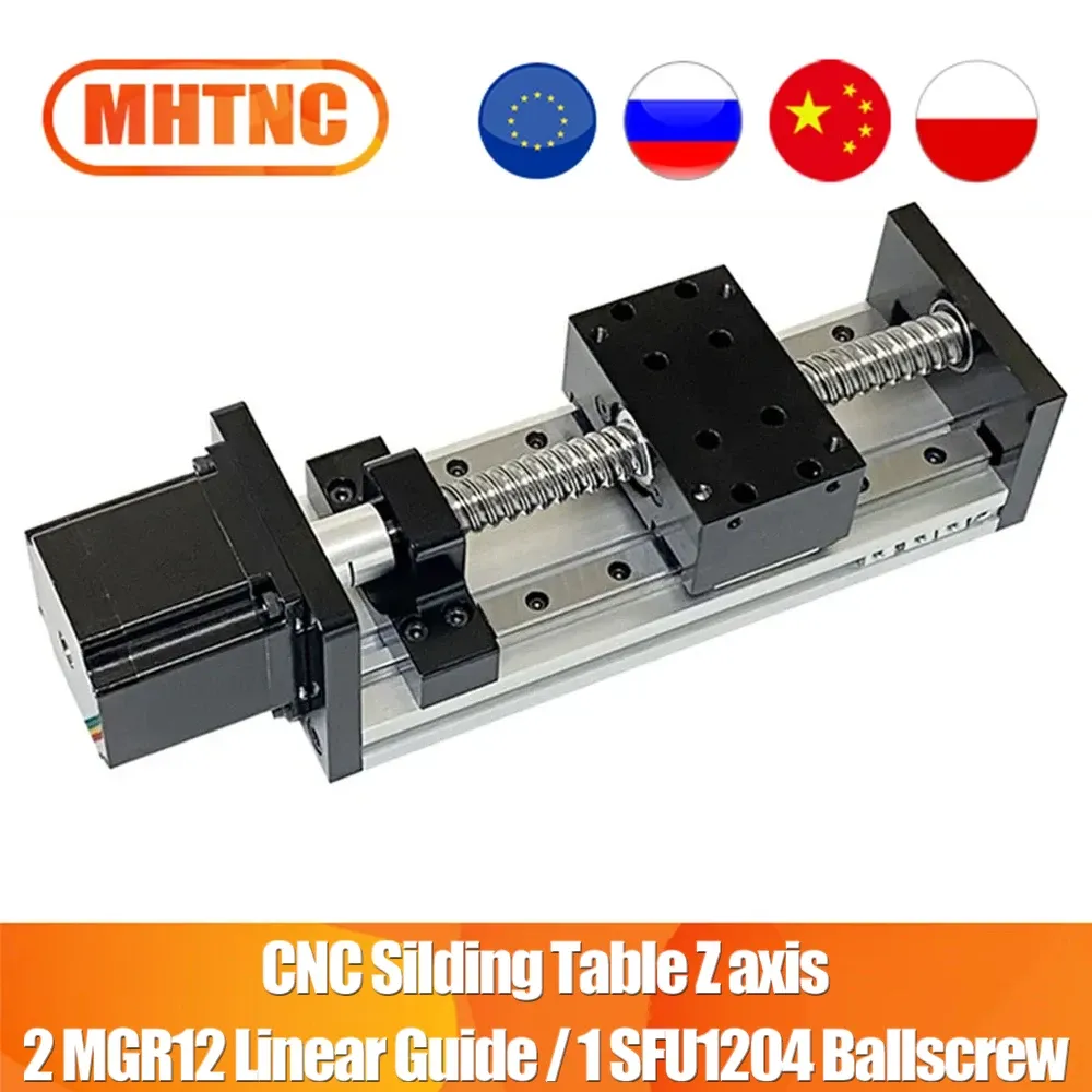 MHTNC CNC sliding table for saw with Z-Axis Stage Travel, 100-800mm ...