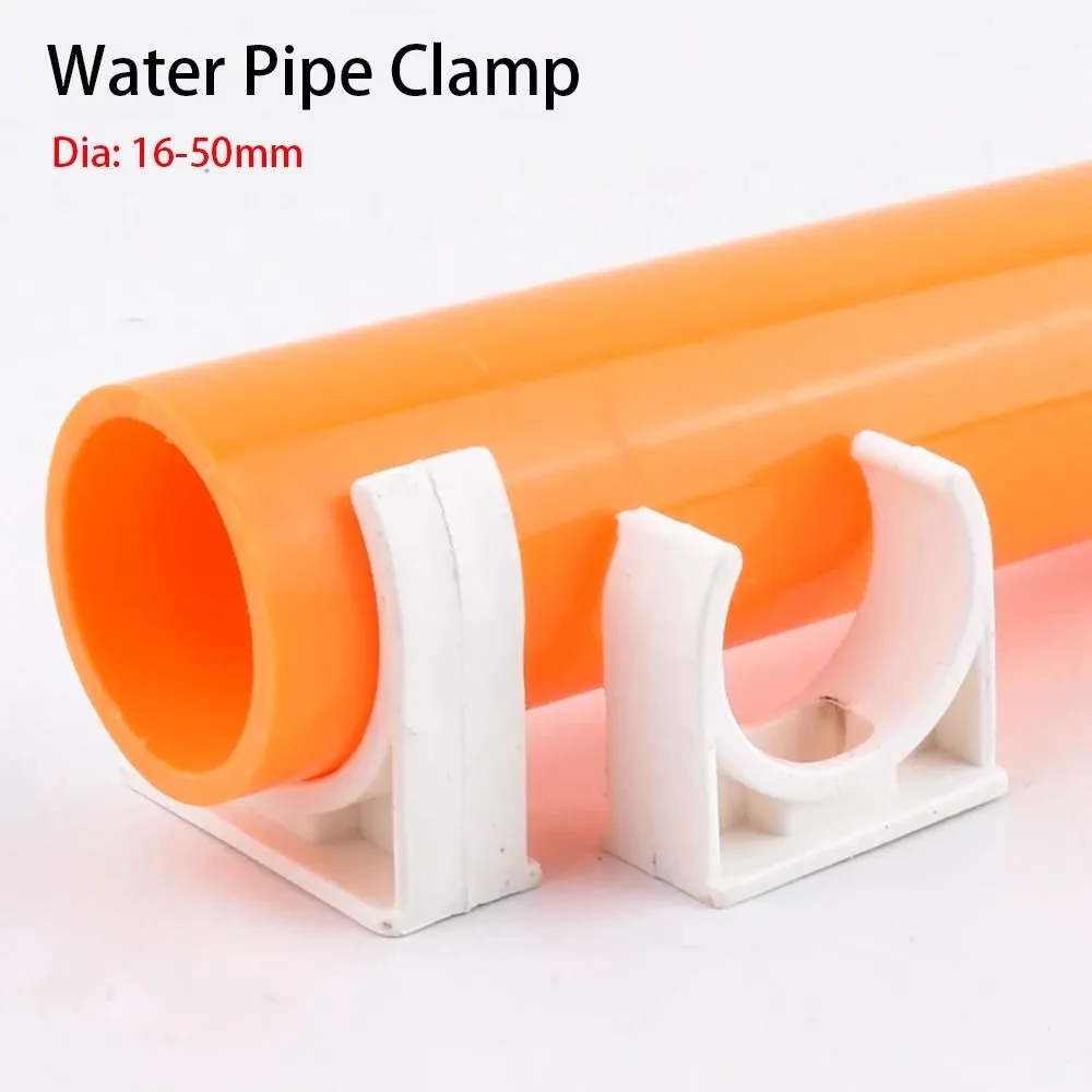 Water Tube Holder Pipe Clamps 16/20/25/32/40/50mm Durable Snap Pipe ...