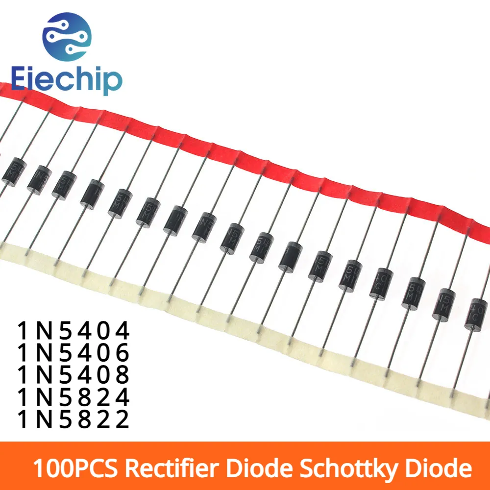Schottky Rectifier Diodes DO 27 30V 1KV 3A 5A 1N5404/1N5406/1N5408 ...
