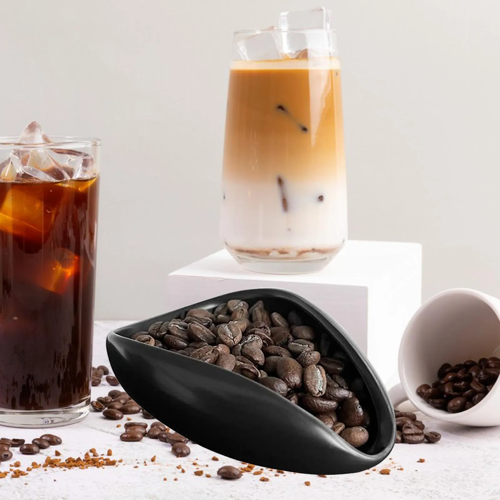 Ceramic Coffee Dosing Cup | Tea Measuring Plate | Barista Dispensing ...
