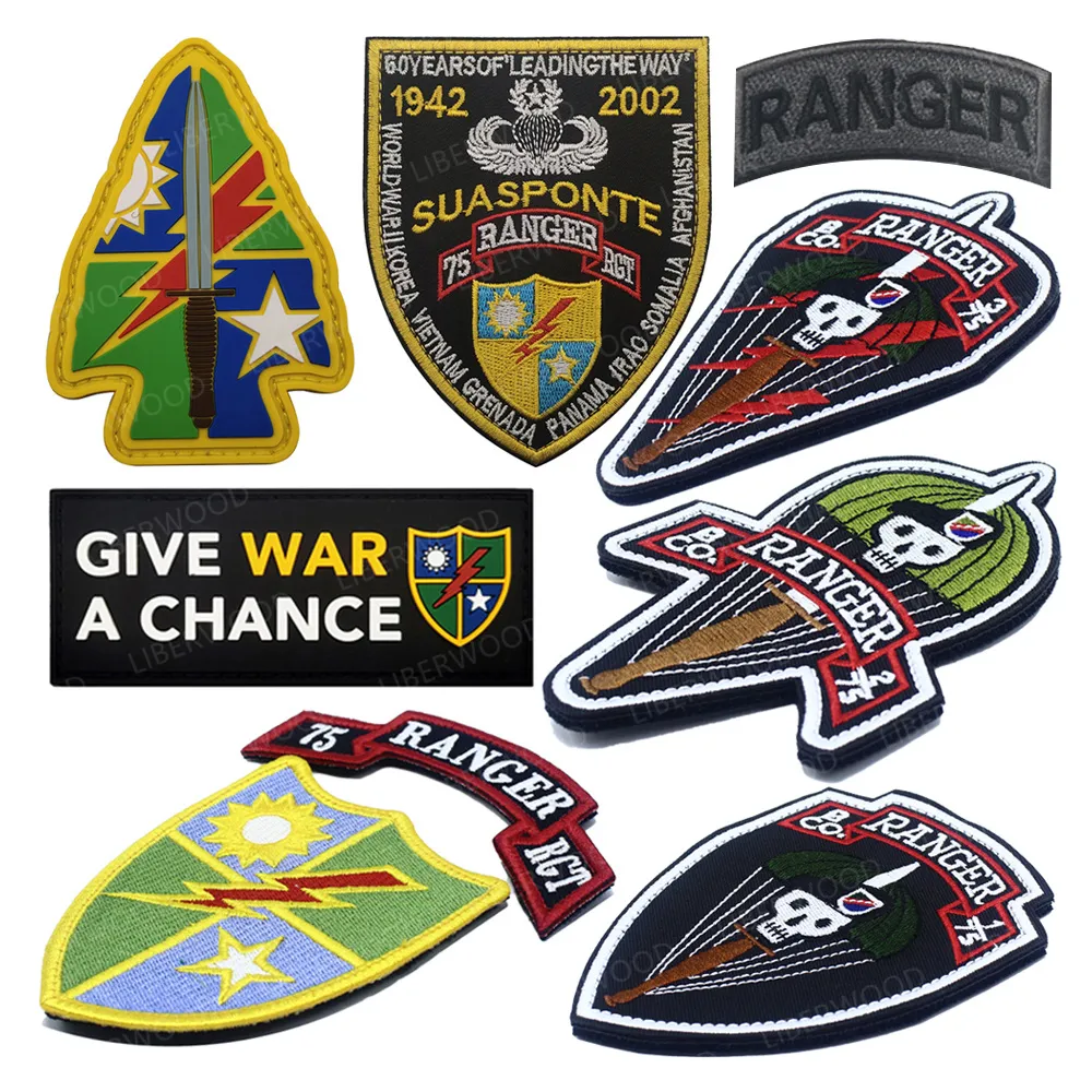 Tactical Vest Patches OCP Scroll PVC Patch Military Embroidered Patches ...