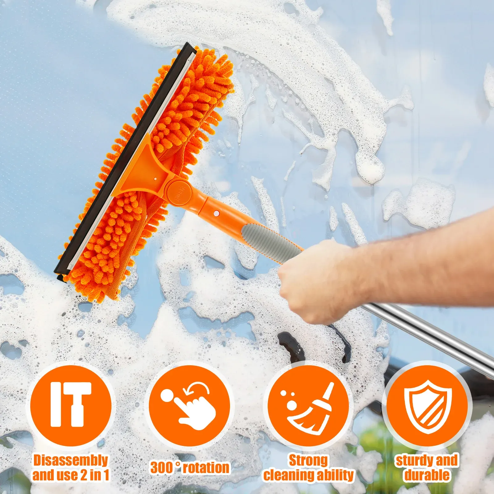 DHgate.com:Multifunctional Window Squeegee Kit with Reusable Cleaning ...