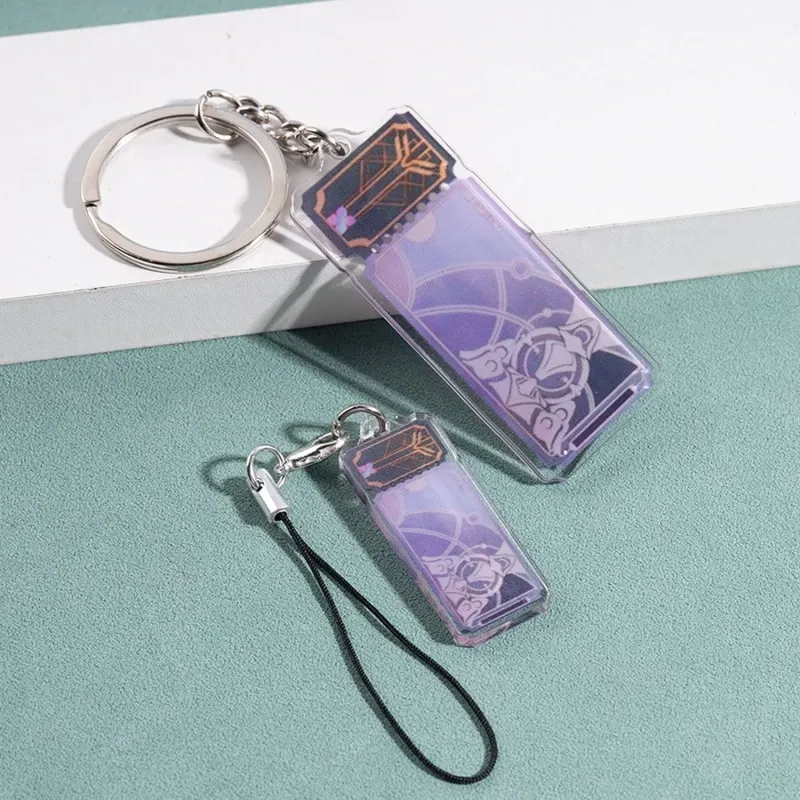 Honkai: Star Rail Acrylic Keychain Set: Pass/Special Pass Ticket ...