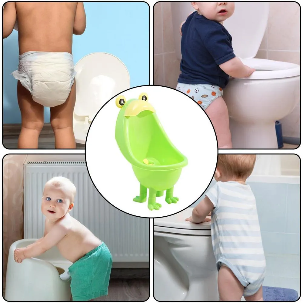 Potty Urinal Toilet Training Fun Frog Design Pee Trainer For Boys ...