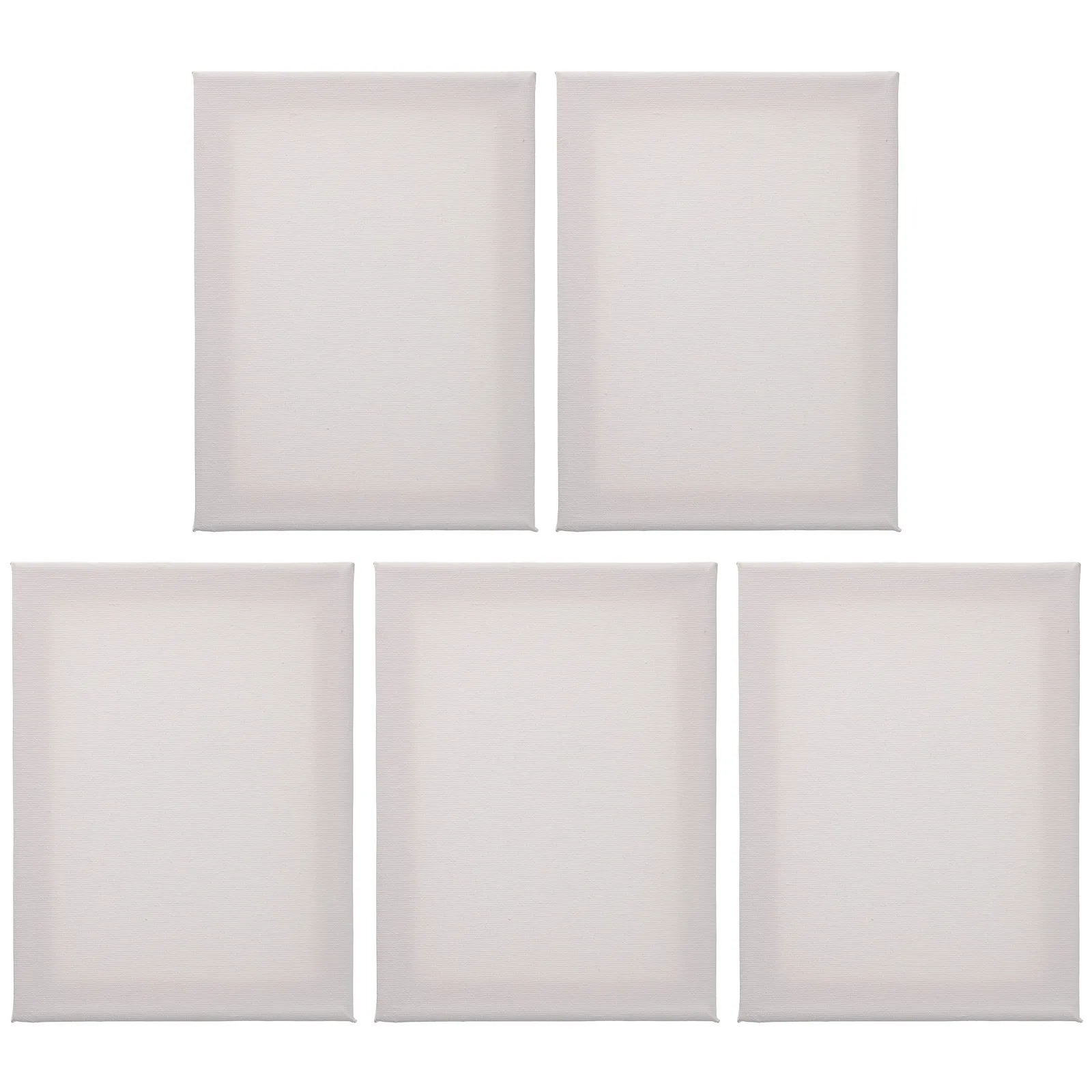 small blank canvases