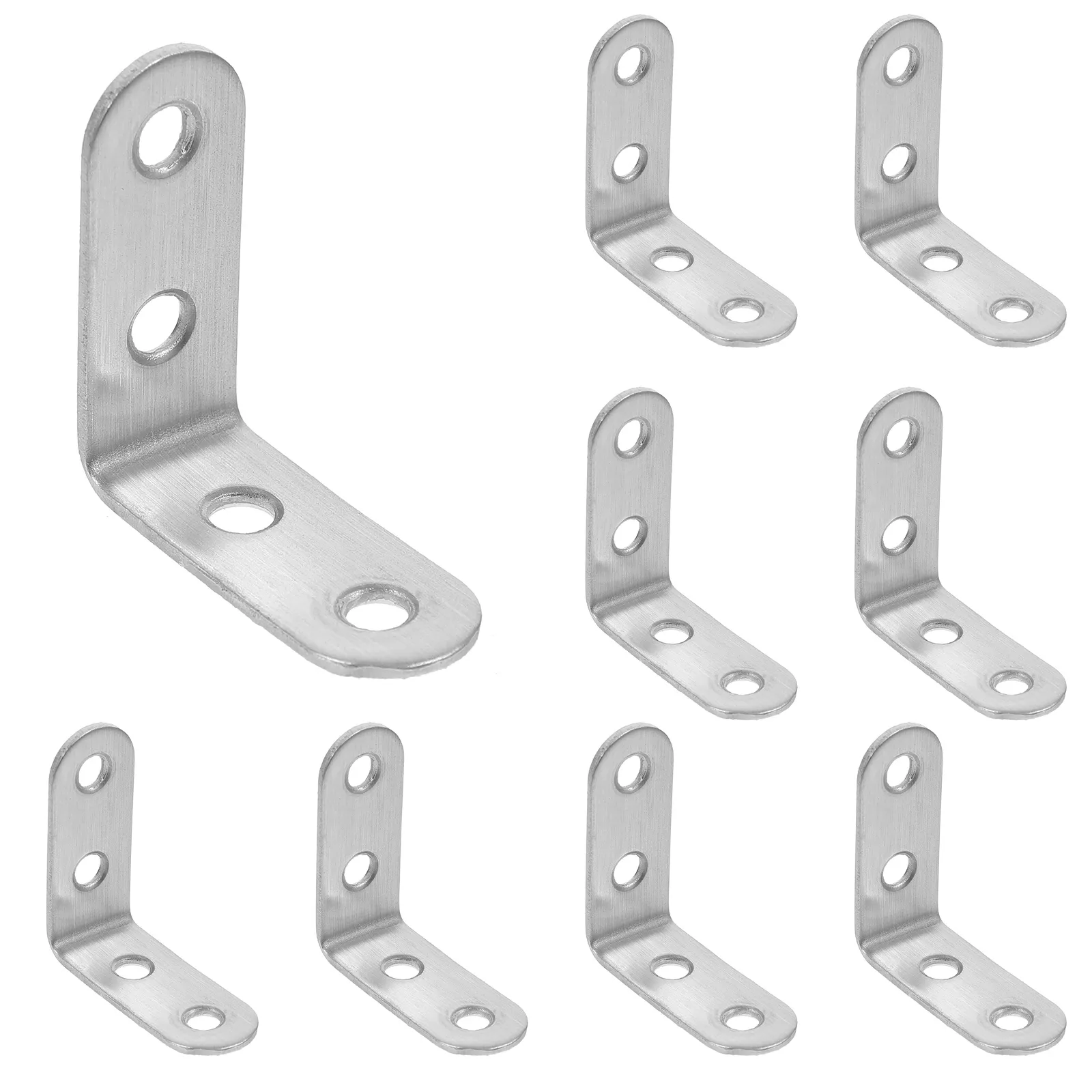 90 Degree Metal Corner Brace Brackets for Small Shelf and Furniture ...