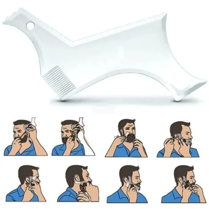 beard template for shaving