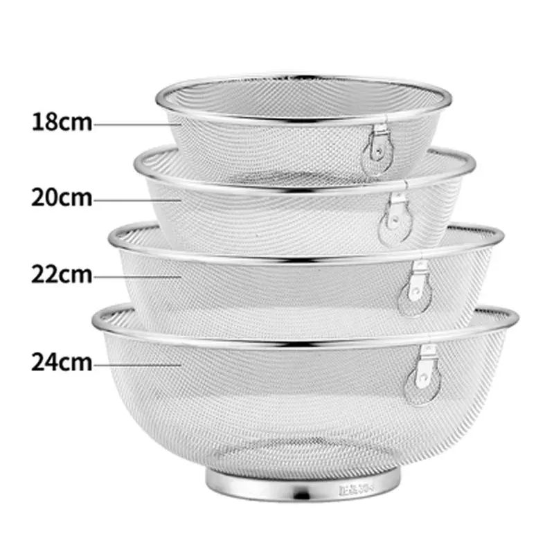 mesh colander plastic