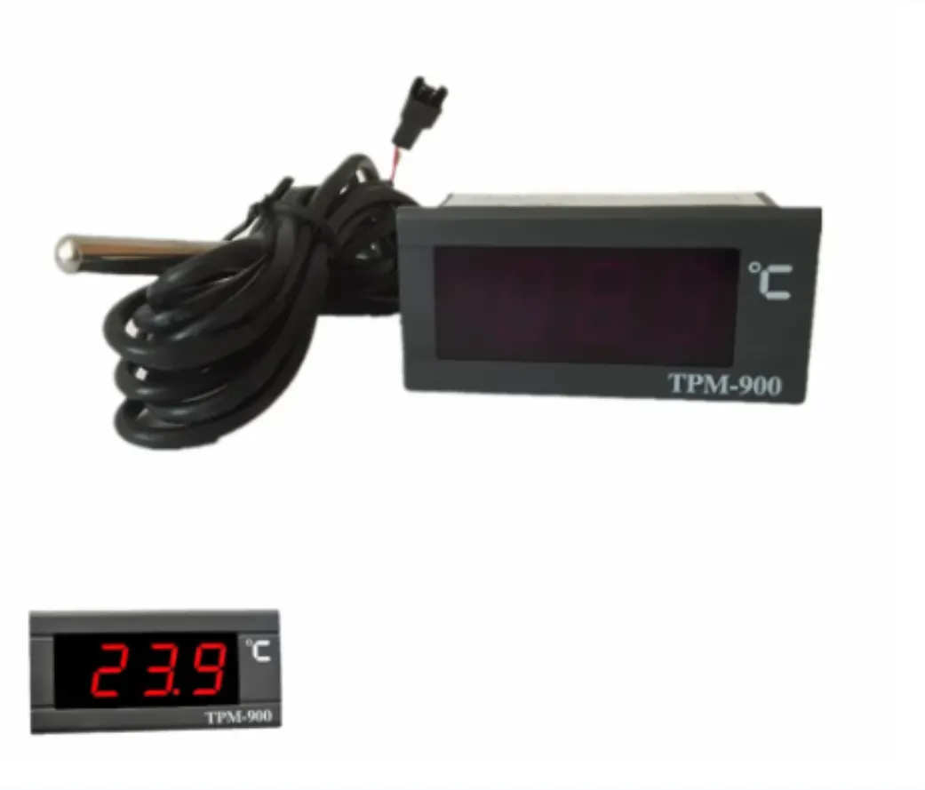 TPM-900 NTC Thermistor Sensor -30C-110C Digital Thermometer Pyrometer ...