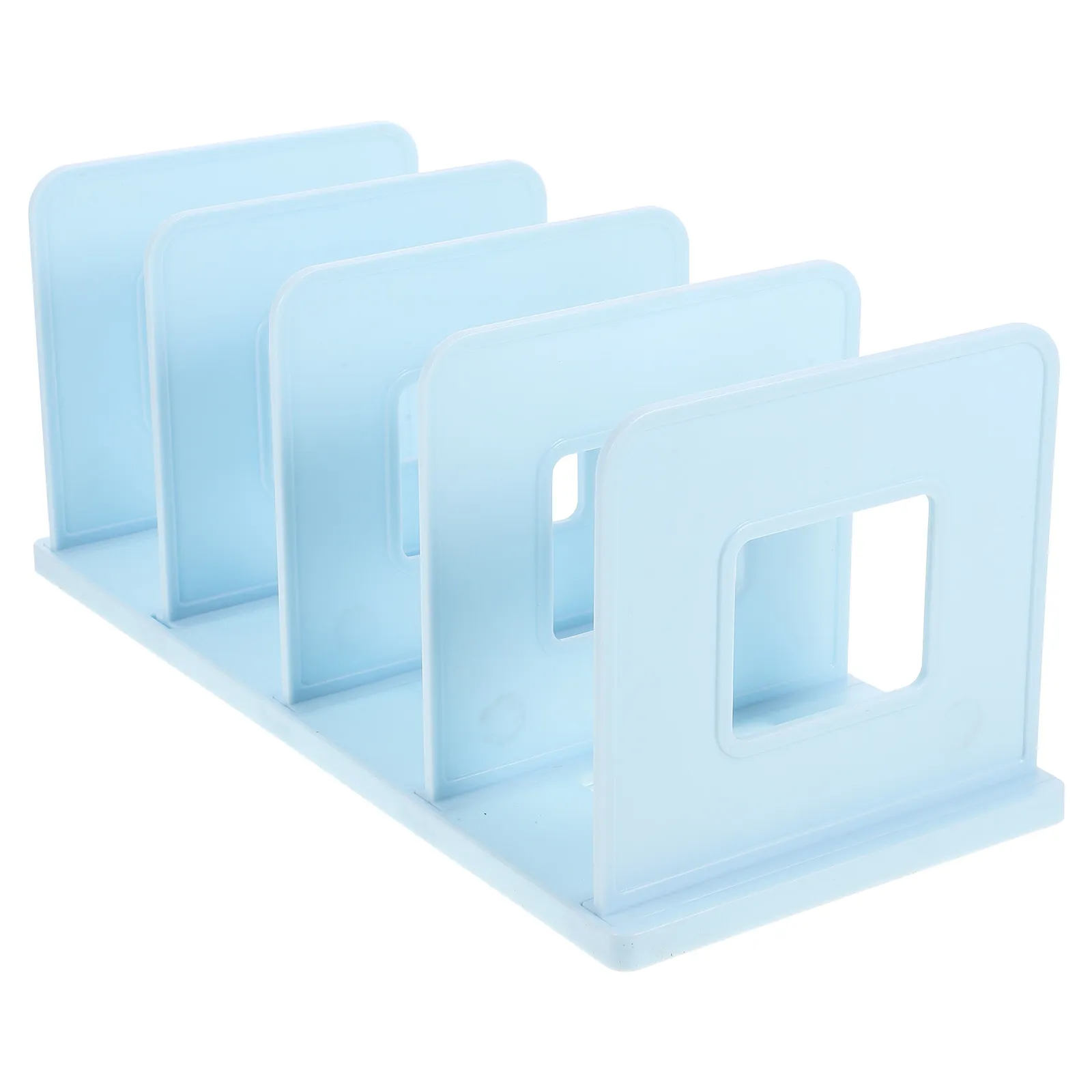 Desktop Organizer Shelf And Desk Magazine Holder Sturdy Plastic Binder ...