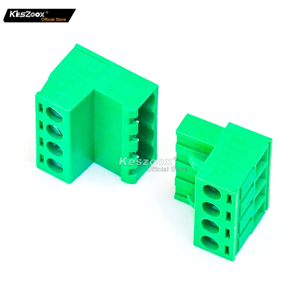 Phoenix Connector 4 Pin 6-Pack 5.08mm Pitch Phoenix Connectors - 3-Pin ...