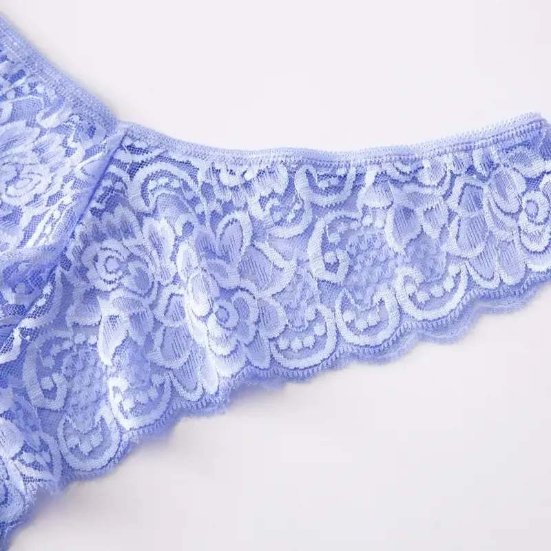 3-PackPlus Size Breathable Lace Thongs for Women | Comfy Low-Rise ...