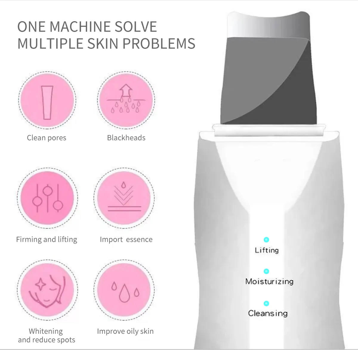 Blackhead & Acne Pore Vacuum Cleaner - Electric Facial Pore Cleanser ...