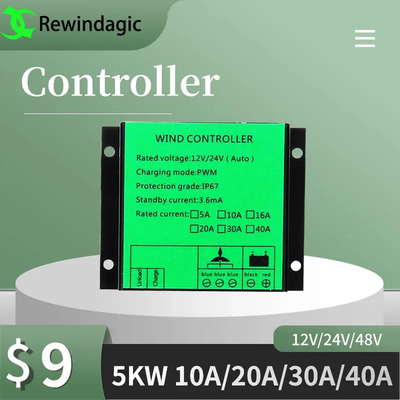DHgate.com:PWM Wind Turbine Charge Controller: Powerful 10A-40A Boost ...
