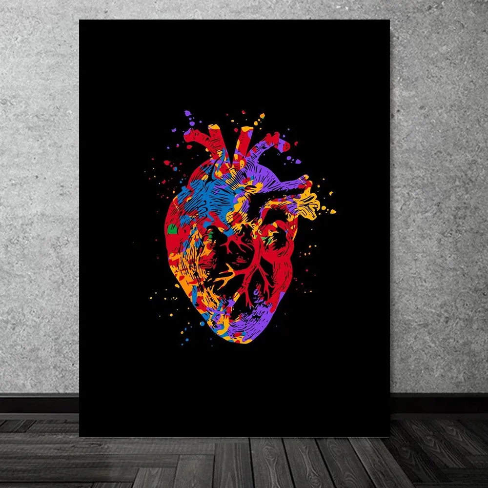 abstract human heart