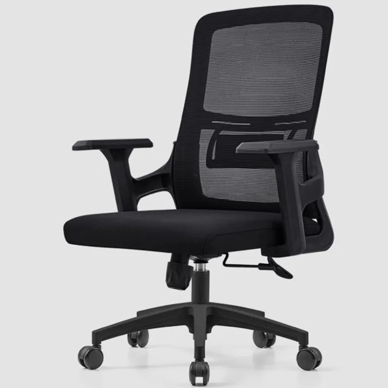 Armrest Cushion for Office Chair Black Mobile Desk Chair with Armrest ...