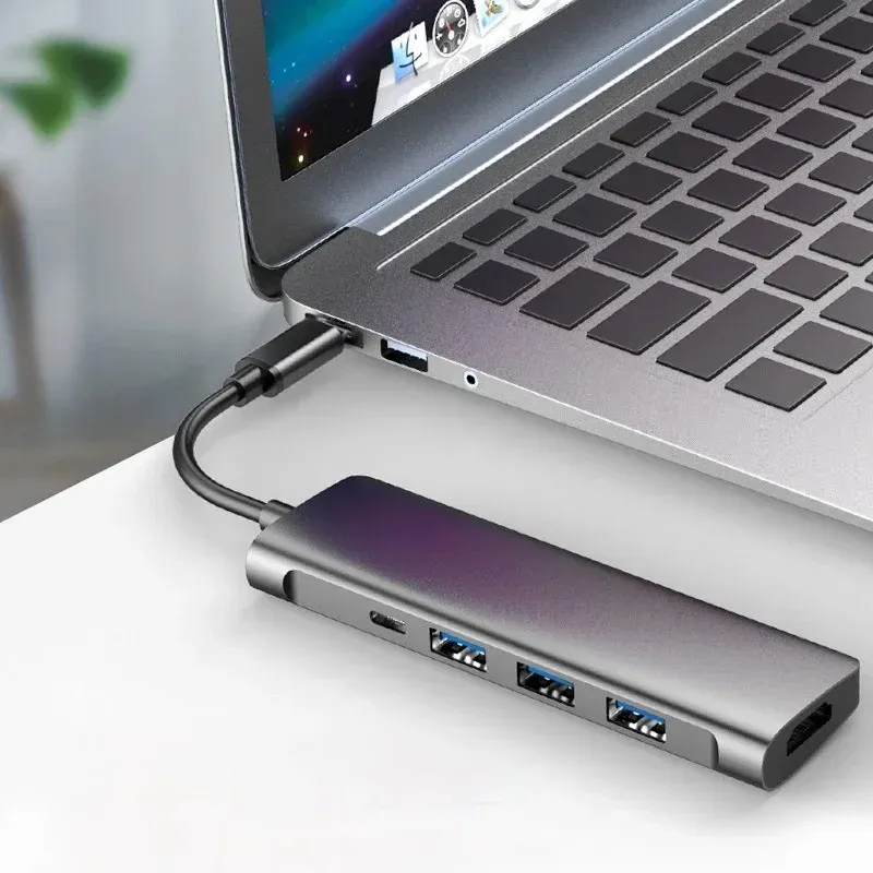 5in1 USB 3.0 Hub Multi USB Splitter OTG Adapter with 5 Ports and Micro ...