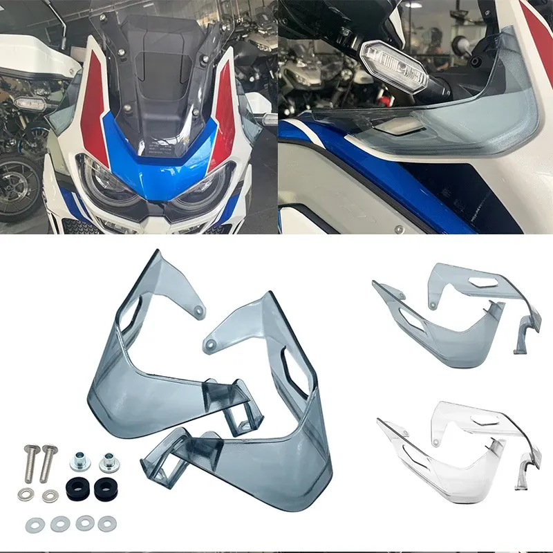 New Windshield Windscreen Plate Side Panels Front Wind Deflector Fit ...