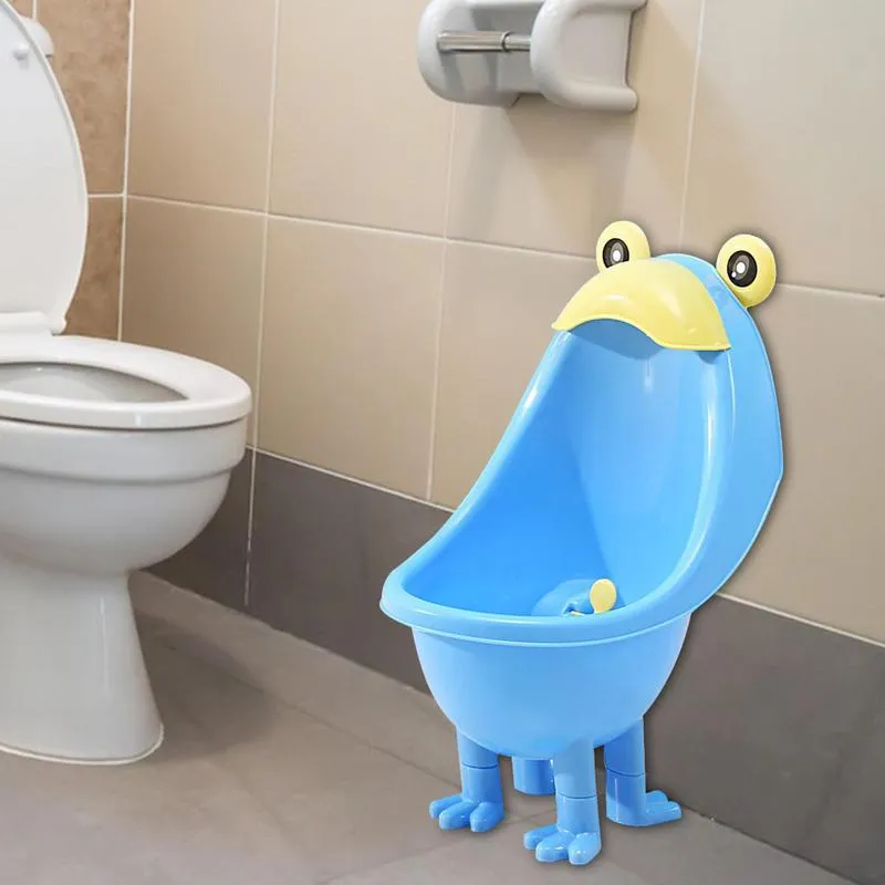 Potty Urinal Toilet Training Fun Frog Design Pee Trainer For Boys ...