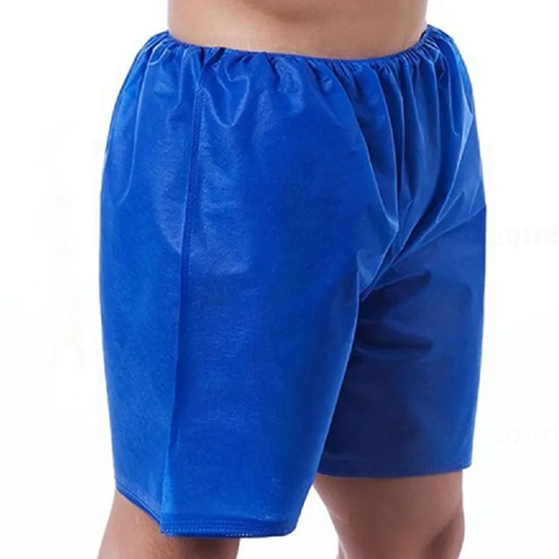 Mens Disposable Spa One Time Moisture Absorbing Pants Spray Non Woven ...