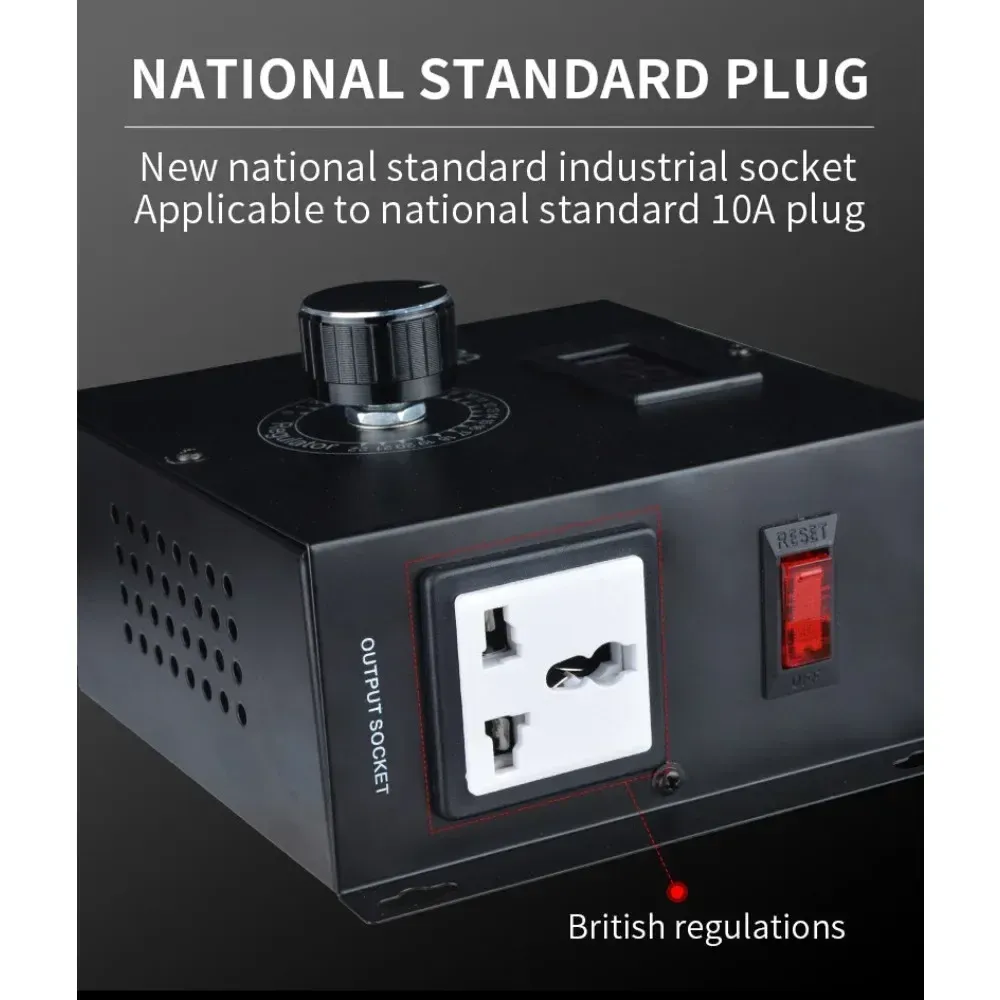 DHgate.com:4K/10K Voltage Regulator Dimmer - AC 220V Compact Adjustable Controller:Home & Garden