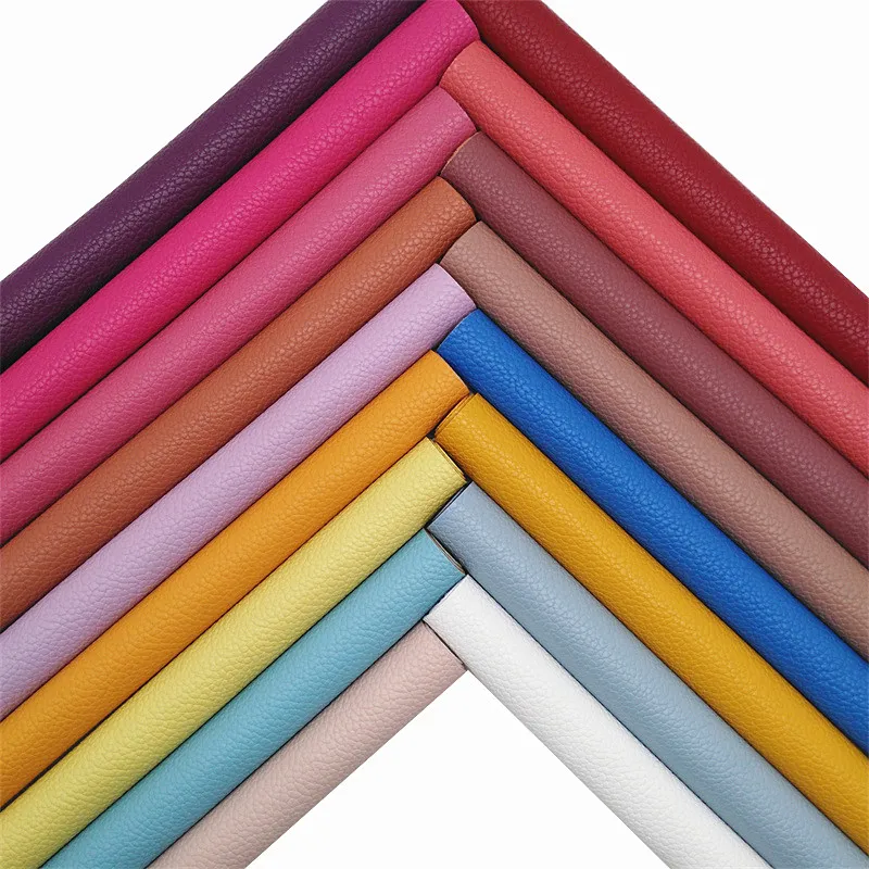 2MM Faux Leather Fabric Sheets - Premium Synthetic Leather with Felt ...