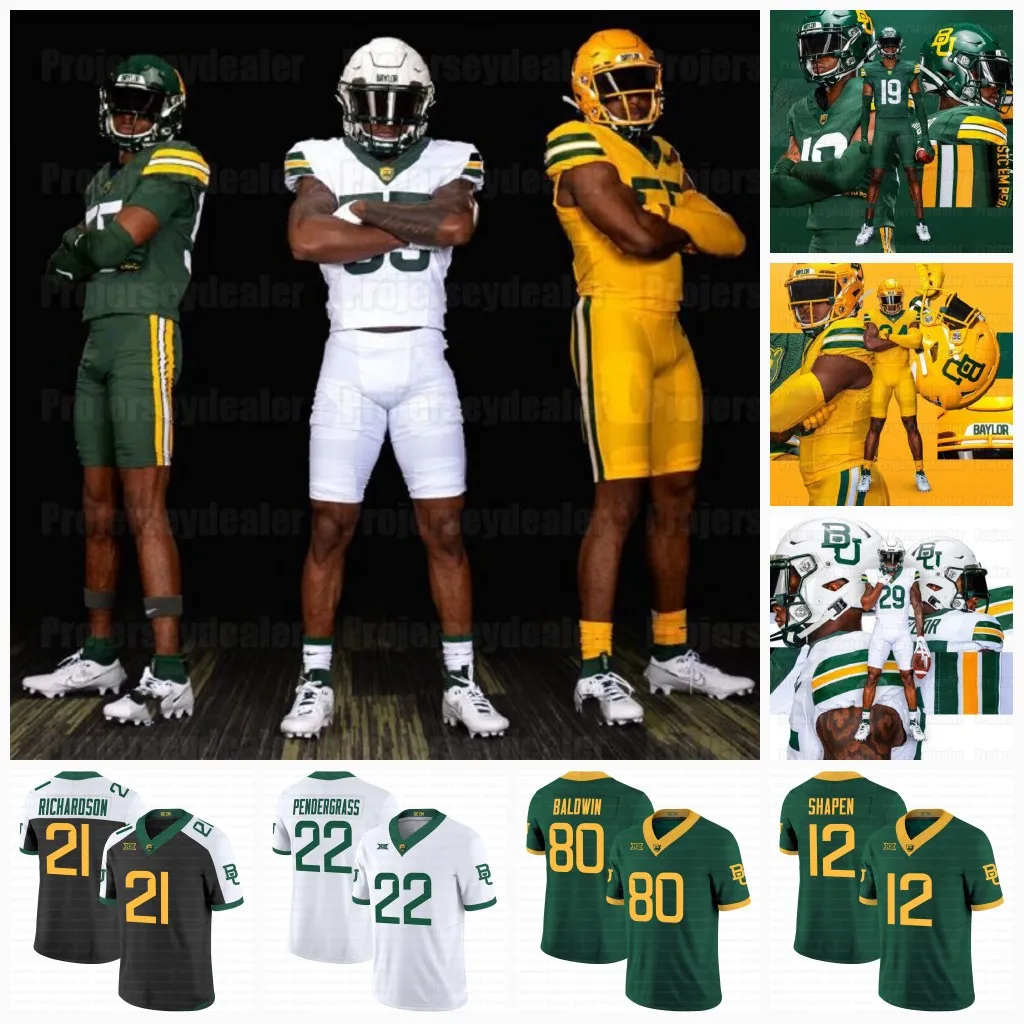 Mejor Precio En A Granel Baylor Bears 2024 NCAA Football Jerseys Blake ...