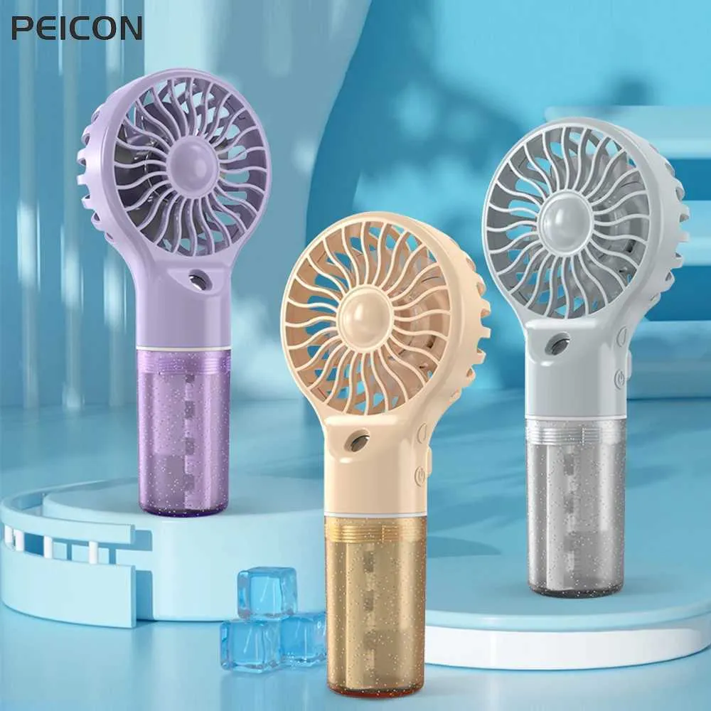 DHgate.com:2024Portable Handheld Misting Fan, Rechargeable Wireless ...