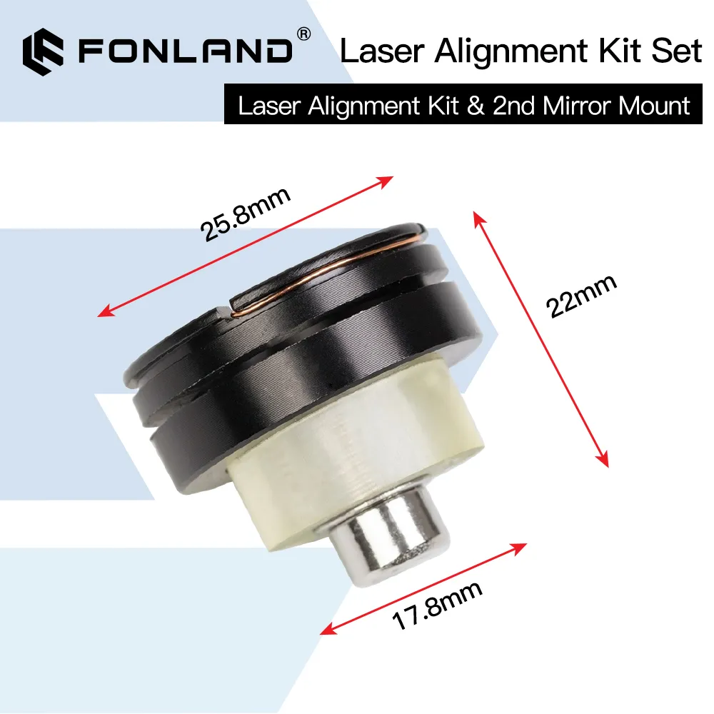 co2 laser mirror alignment tool